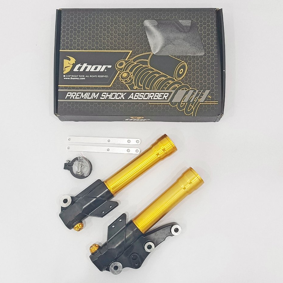 Jual BOTTOM SHOCK / TABUNG SHOCK DEPAN THOR / STAGE 6 NMAX RED GOLD ...