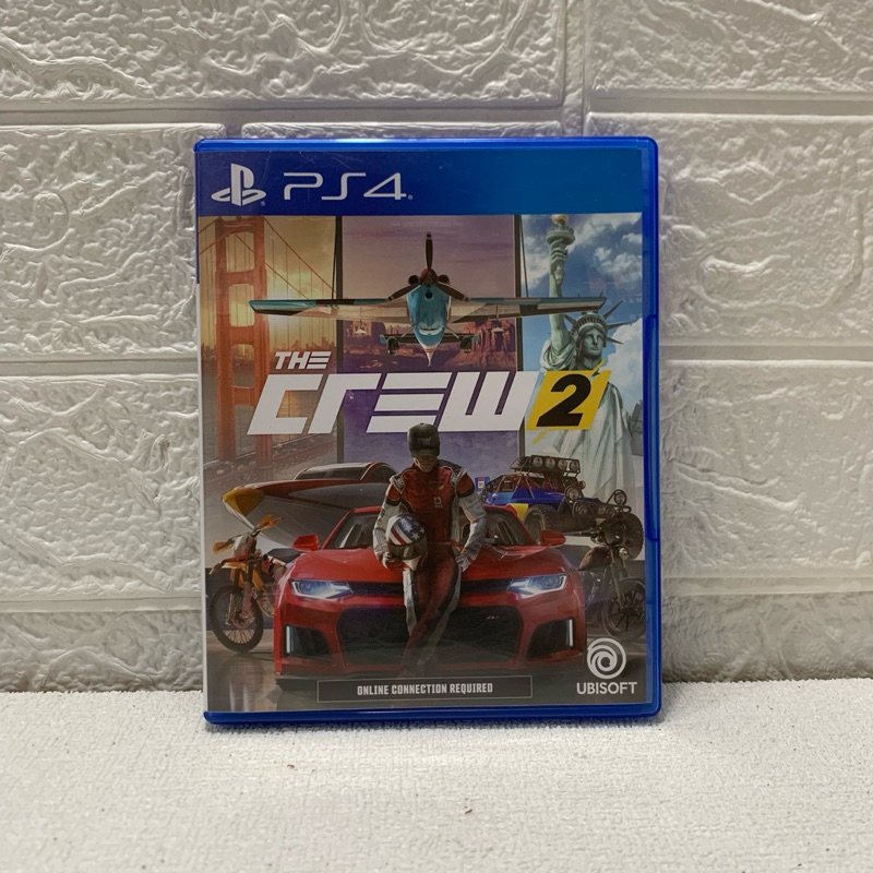 Jual BD Kaset Game PS4 THE CREW 2 Second Berkualitas | Shopee Indonesia
