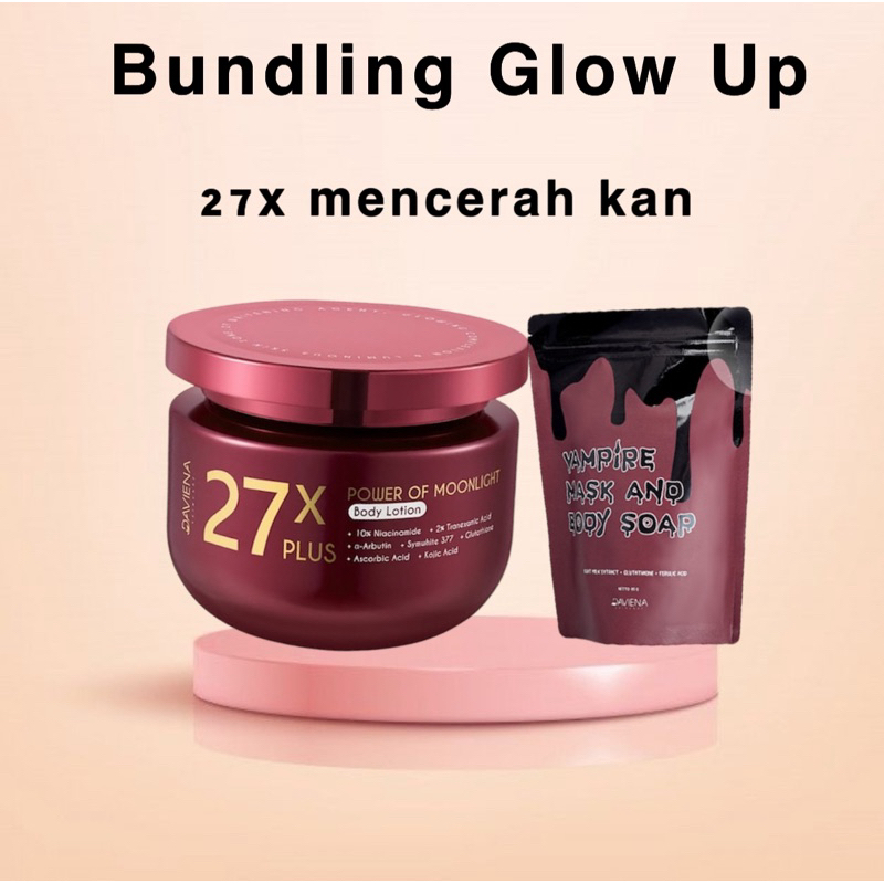 Jual KEMASAN BARU 27x bundling Hb dosting daviena skincare bpom ...