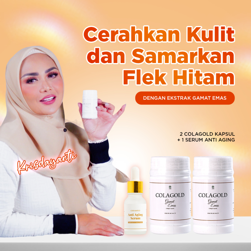 Jual Colagold Kapsul Kolagen Herbal + Suplemen Colagold | Colagen ...
