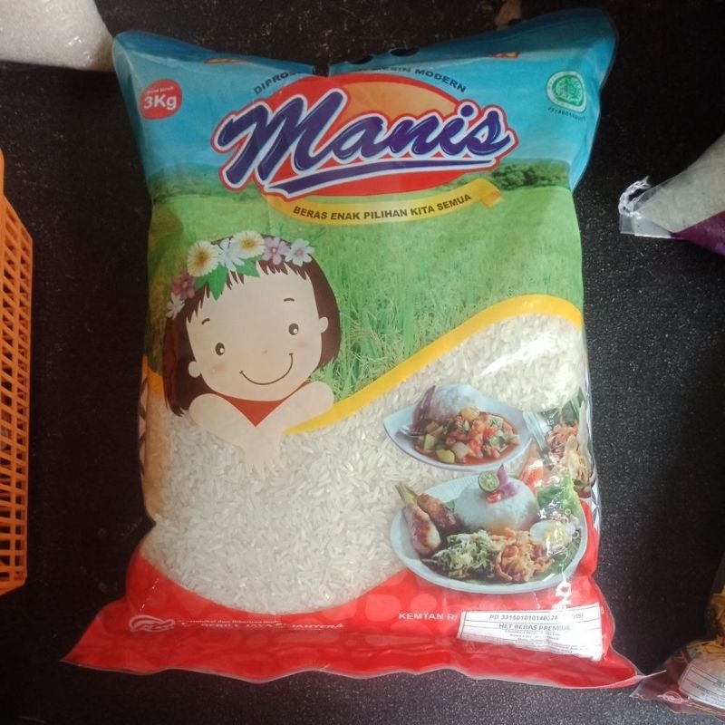 Jual beras manis 3 kg | Shopee Indonesia