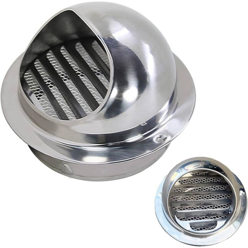 Jual Vent cup 12 inch .grill keong alu 12"/penutup lubang pipa flexible ...