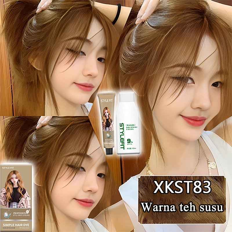 Jual 【Beli 100ml gratis 100ml】STYLE FIT cat rambut halal *200ml sari ...