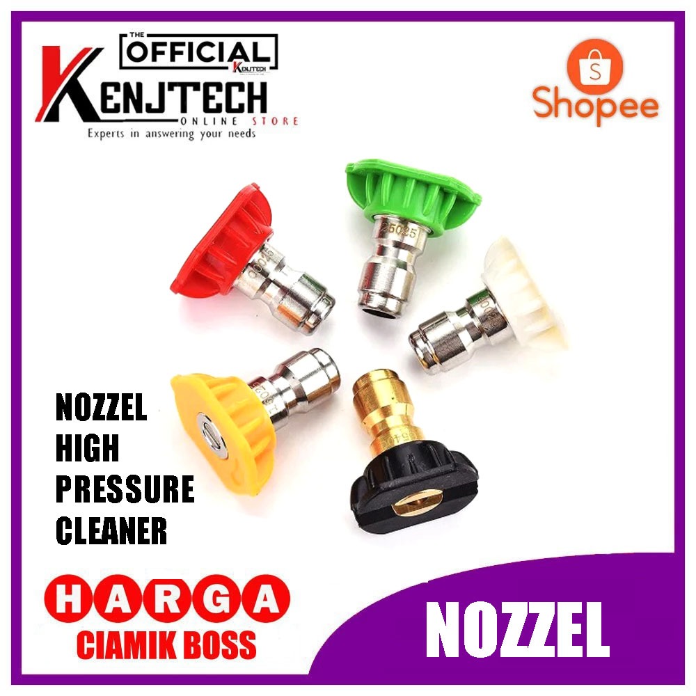 Jual Nozzel warna high pressure nozzel jet cleaner warna untuk mesin ...