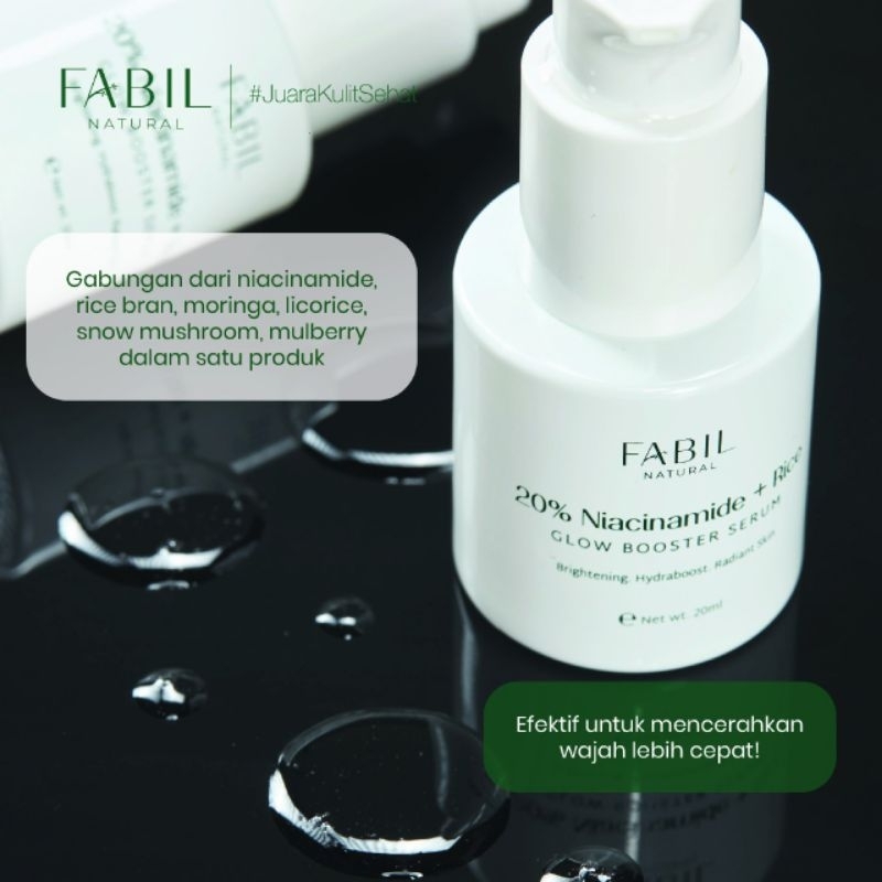 Jual Serum Niacinamide 20% Fabil Natural Efektif Mencerahkan Wajah ...