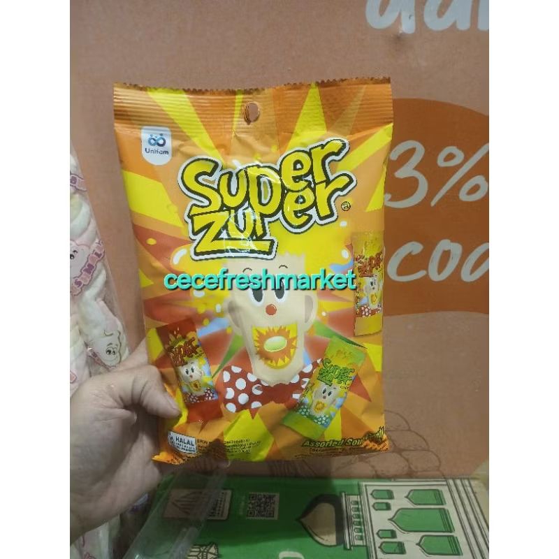 Jual Jual permen super zuper assorted sour candy pack | Shopee Indonesia