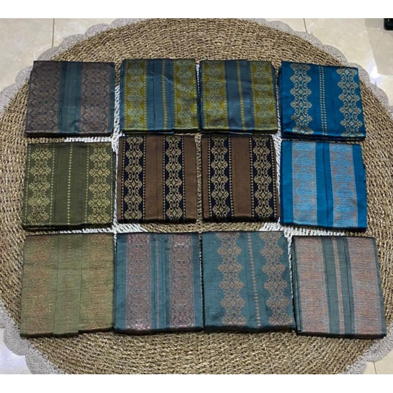 Jual SONGKET SILUNGKANG BAHAN BAJU WARNA GELAP | Shopee Indonesia