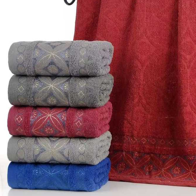 Jual Handuk Mandi Katun 80x160 70x140 Handuk Dewasa Motif Batik Tebal ...