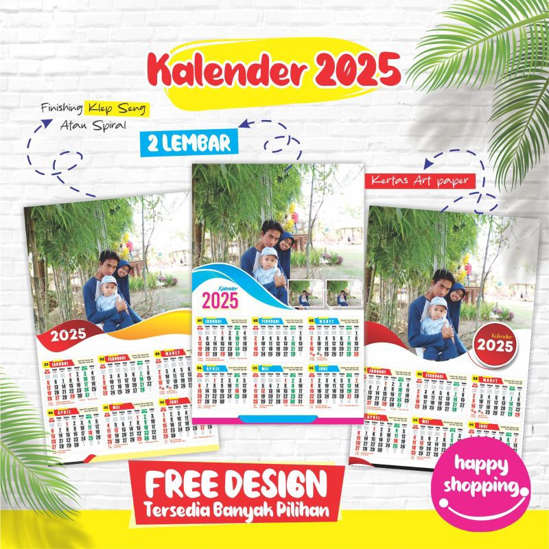 Jual PROMO KALENDER 2025 CUSTOM MURAH // BISA ECER ATAU GROSIR | Shopee ...
