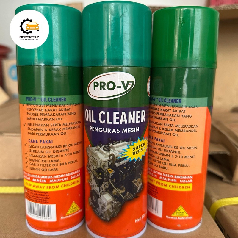 Jual PRO-V Oil Cleaner Engine Flush Pembersih/Penguras Oli Mesin ...
