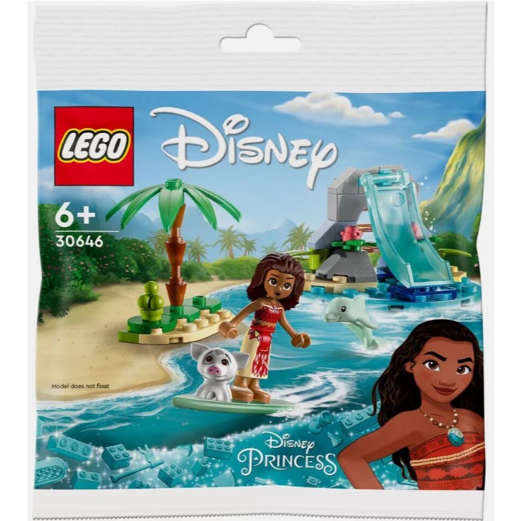 Jual LEGO Disney Princess - 30646 Moana's Dolphin Cove Polybag Set ...