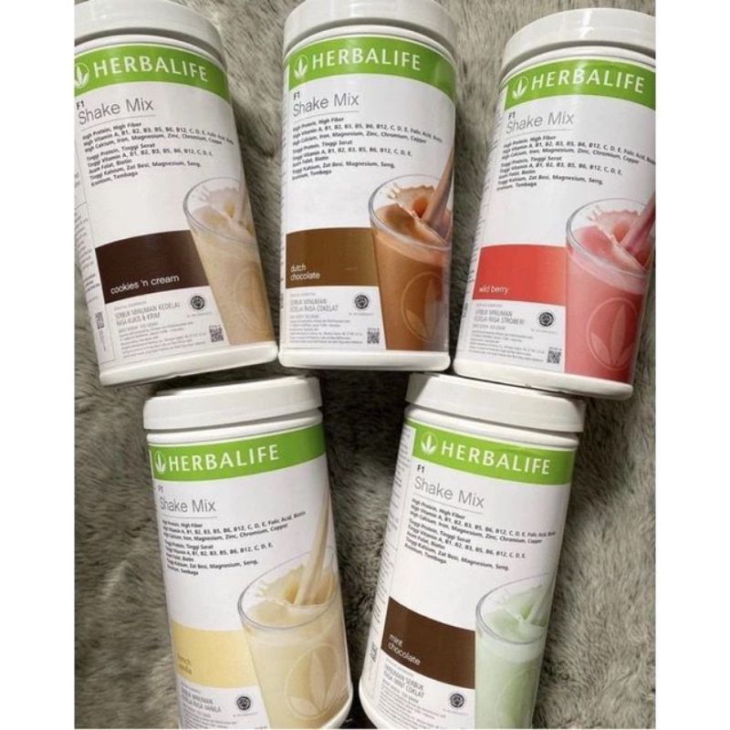 Jual DISKON 5 Kaleng Herbalife Shake Mix Rasa Random - Diet Detox ...