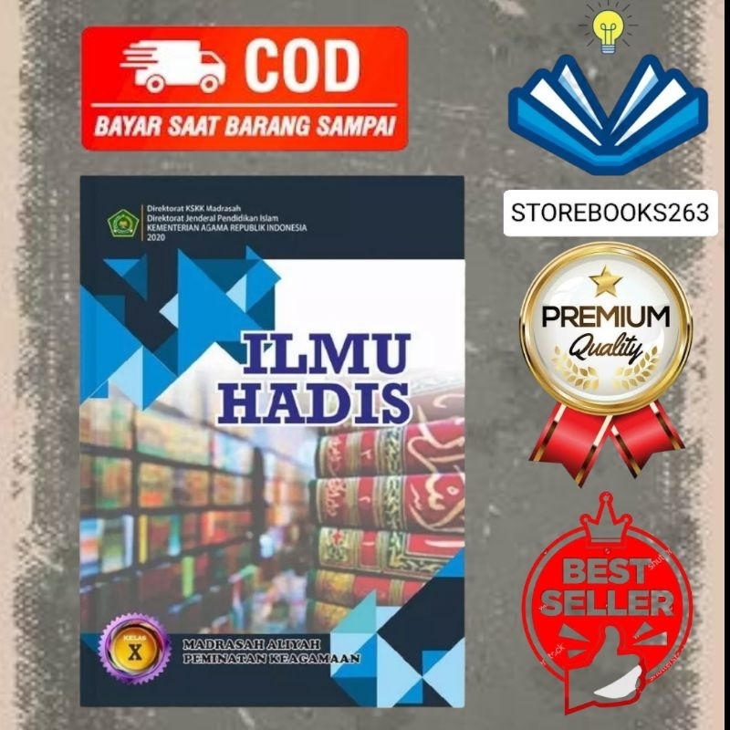 Jual ILMU HADIS KELAS 10 Madrasah Aliyah Peminatan Keagamaan | Shopee Indonesia