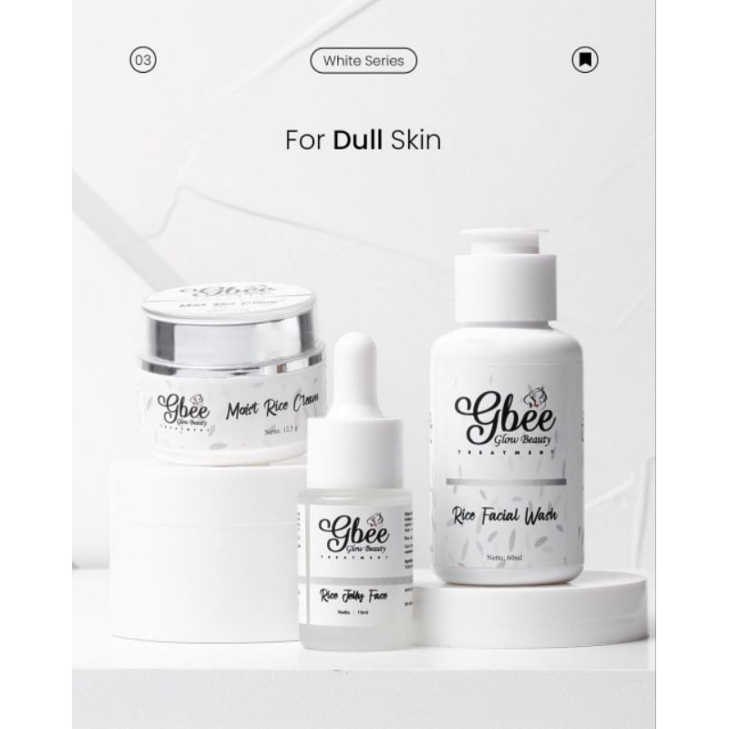 Jual paket White series gbee glow | Shopee Indonesia