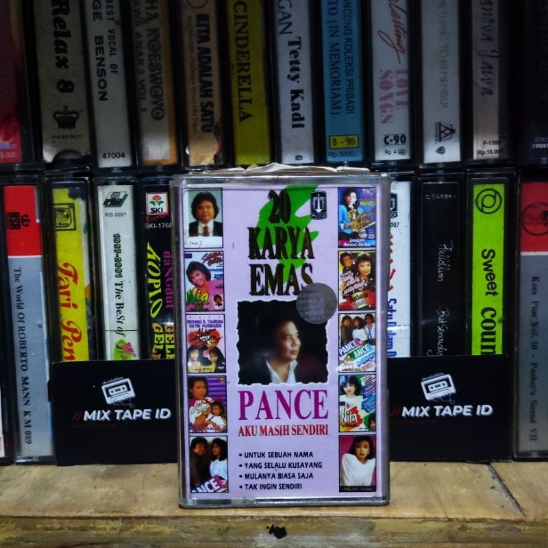 Jual Kaset Pita - Pance Pondaag - 20 Karya Besar - Radio Tape - Kaset ...