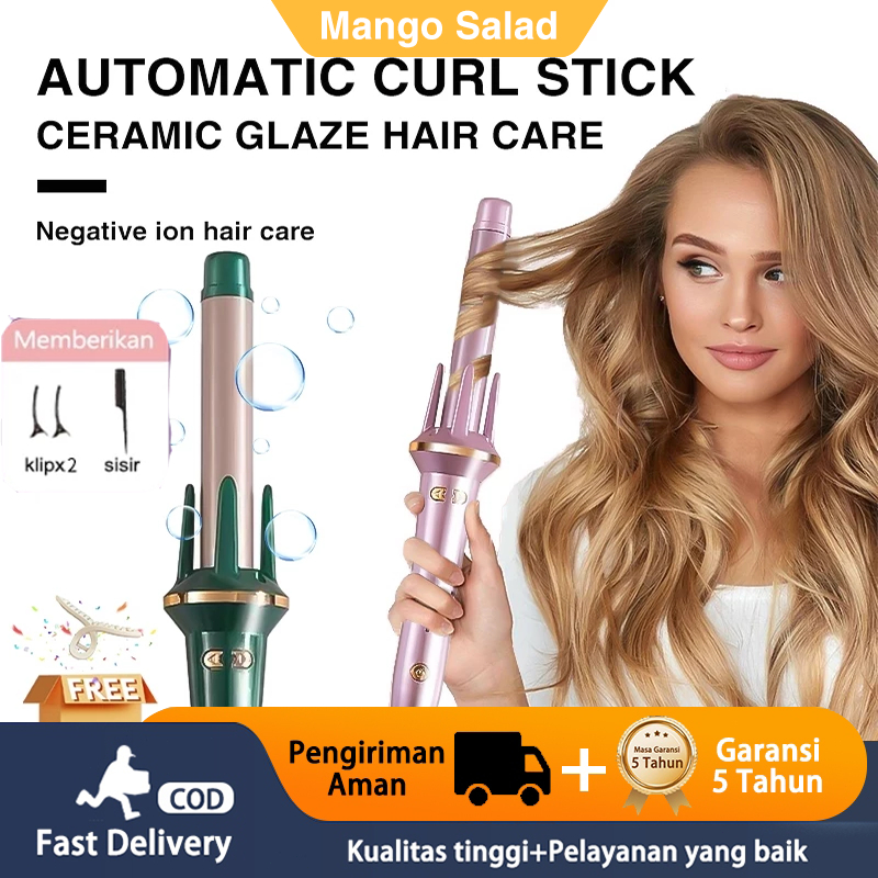 Jual Curly Styler 28mm Catokan Curly Otomatis Ceramics inline badgeMAIMEITE Hair Curly Styler ...