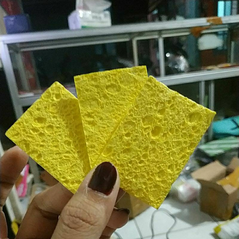Jual BUSA SOLDER PEMBERSIH SISA TIMAH PERSEGI PANJANG TIP CLEANER 5×3,5 ...