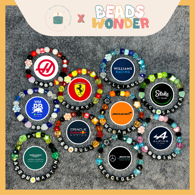 Jual Beads Wonder FORMULA 1 Team Principal Friendship Bracelet | Gelang ...