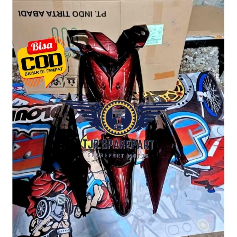 Jual Fullset Full Body Halus Honda Beat Karbu Tahun 2008 - 2012 Warna ...