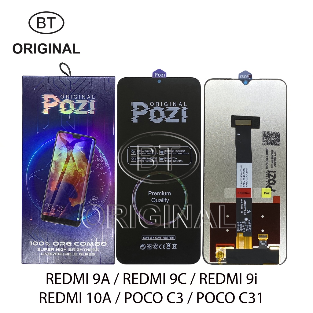 Jual LCD XIAOMI REDMI 9A 9C 9i 10A - POCO C3 - POCO C31 - ORIGINAL ORG ...