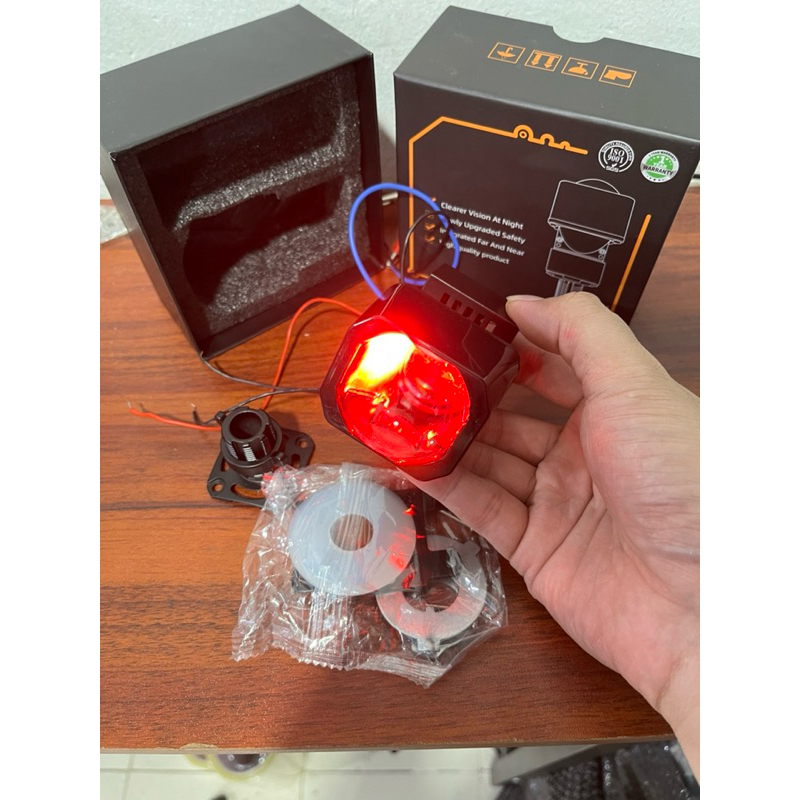 Jual lampu utama led biled matrix x1 IDM plus devil 360 demon 1.5 inch ...