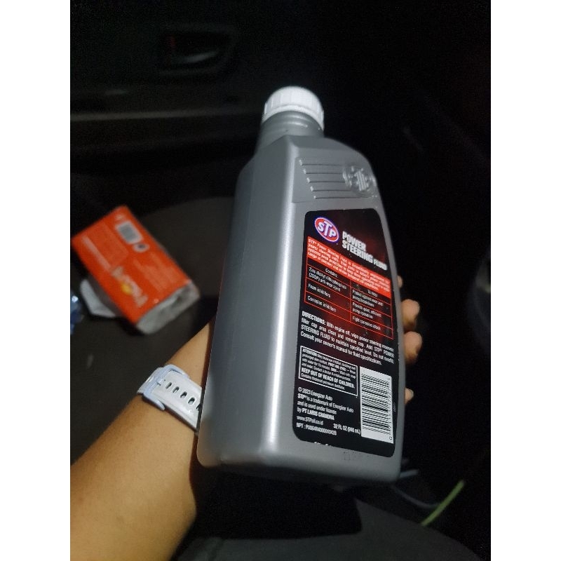 Jual STP Power Steering Fluid Oli Power Stearing STP 1 liter | Shopee ...