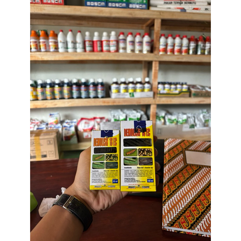 Jual INSEKTISIDA DEMOLISH 18 EC (100ml & 50ml) - racun hama Obat ...