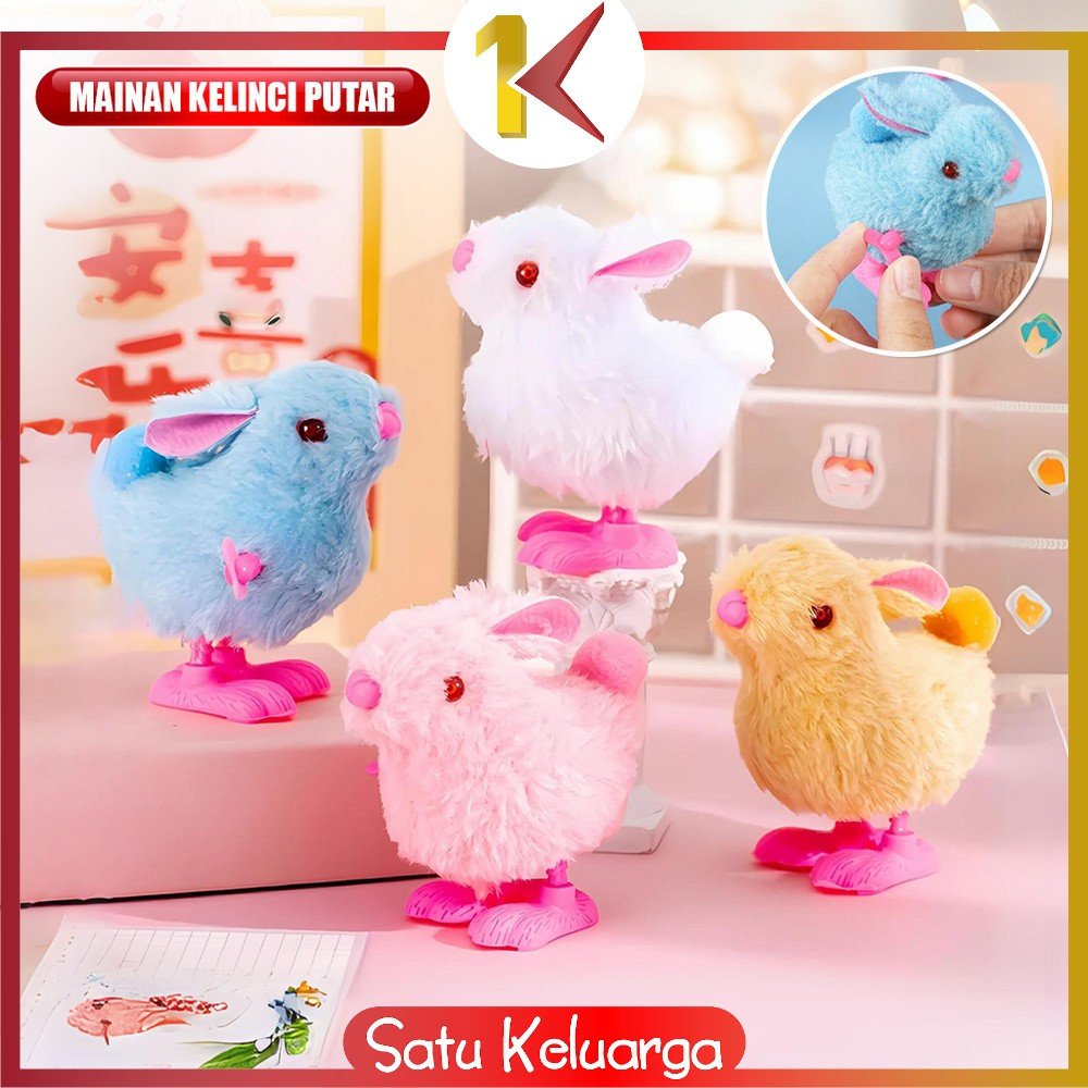 Jual SK-M359 Mainan Kelinci Putar Manual / Mainan Anak Pet Rabbit ...