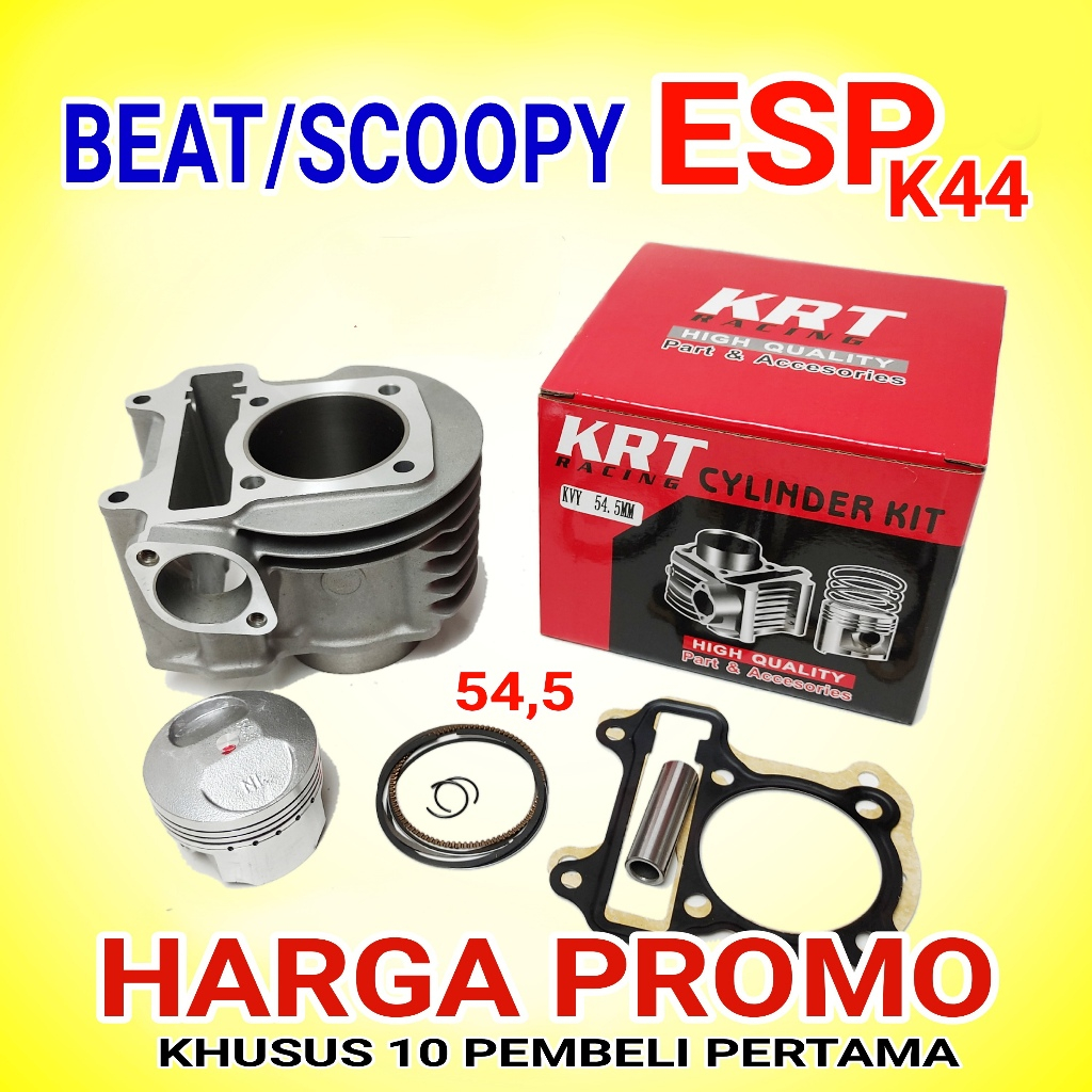 Jual BLOK SEHER PAKET BORING BORE UP BOREUP KRT BEAT SCOOPY ESP K44 ...