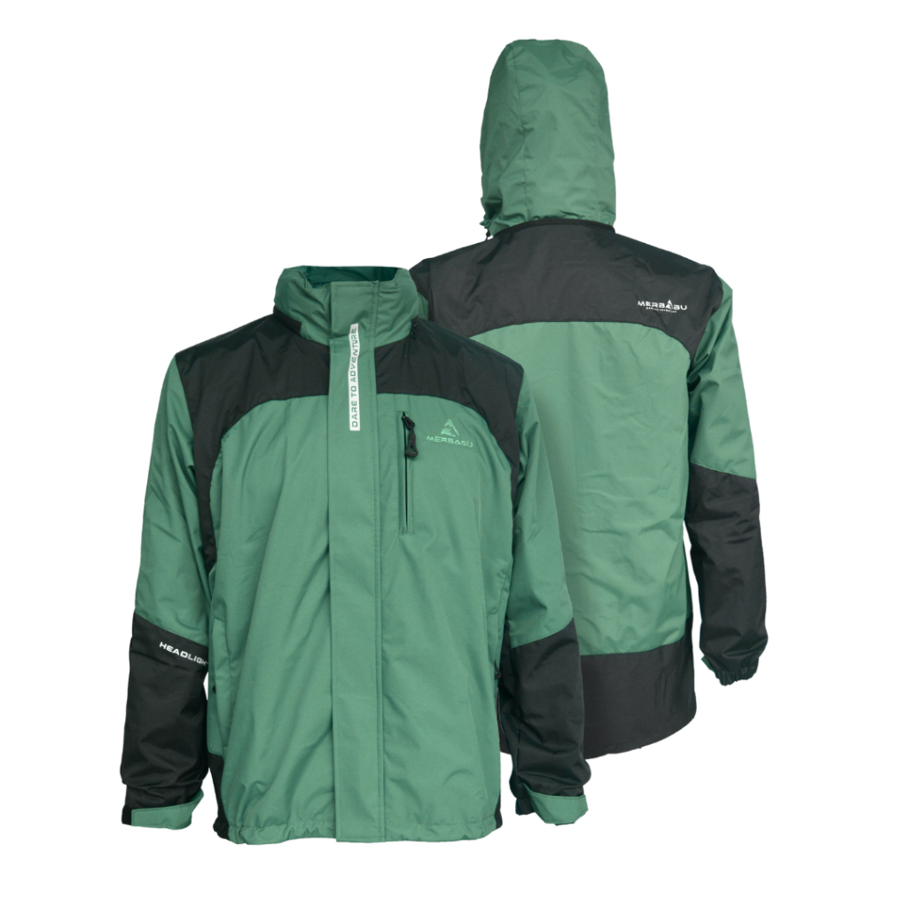 Jual MERBABU HEADLIGHT Jaket Gunung Hiking Camp Outdoor Pria Wanita ...