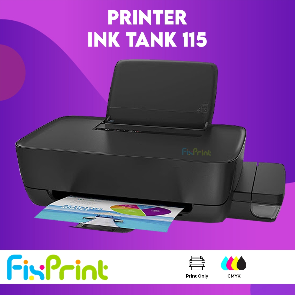 Jual FixPrint Printer Ink Tank HP 115 Infus With Tinta GT51 / GT53 ...