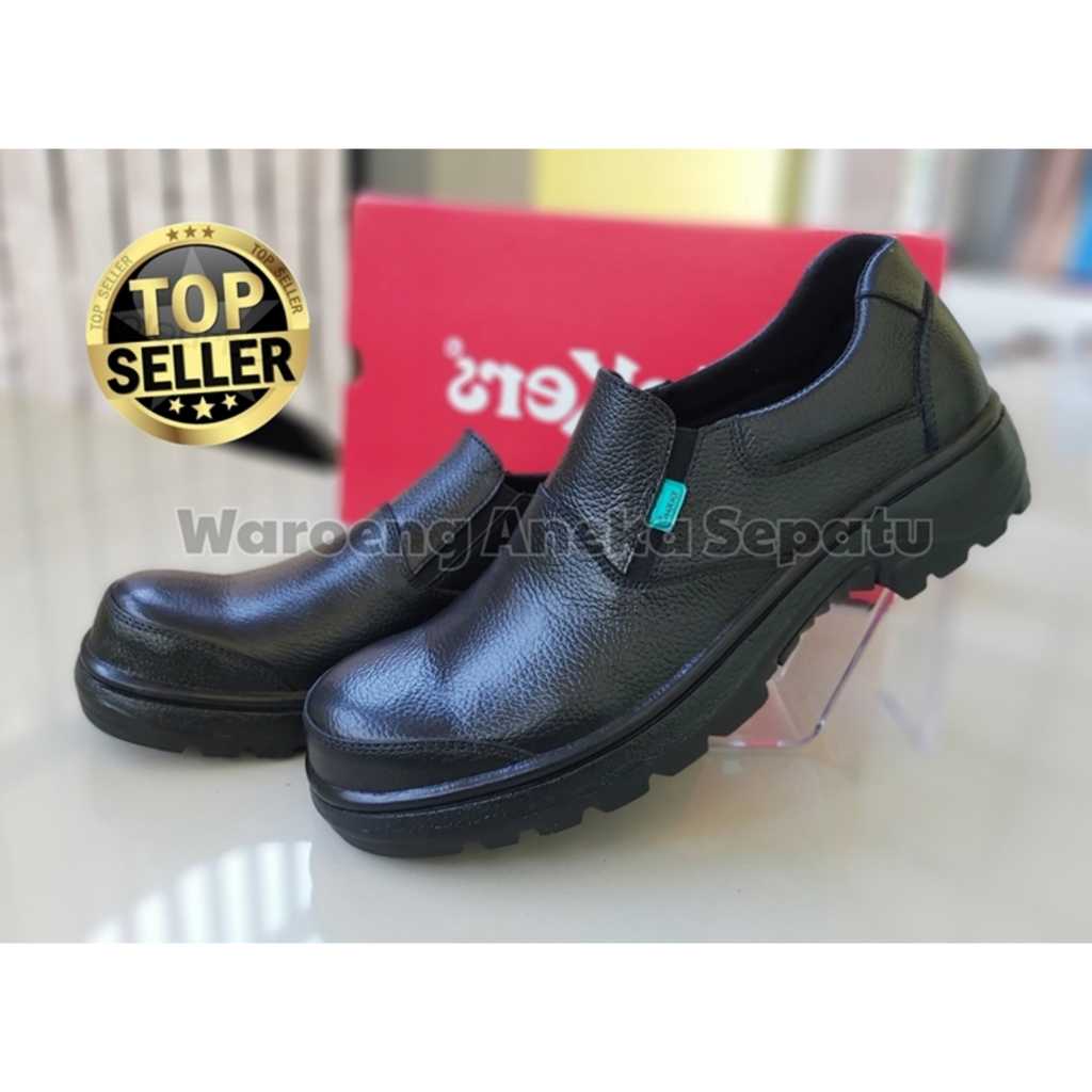 Jual Sepatu boots Kickers kulit safty touring pria Sepatu Low/Semi ...