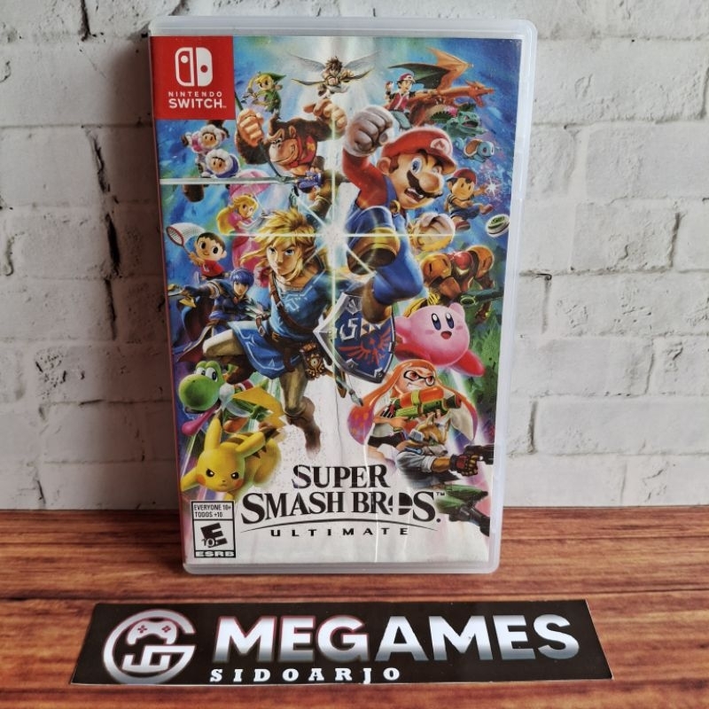Jual Super Smash Bros Ultimate Nintendo Switch - Second/Bekas | Shopee ...