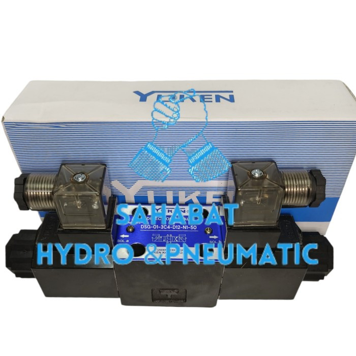 Jual SOLENOID VALVE YUKEN DSG-01-3C4-D12-N1-50, DSG01-3C4-D12-N1-50 | Shopee Indonesia