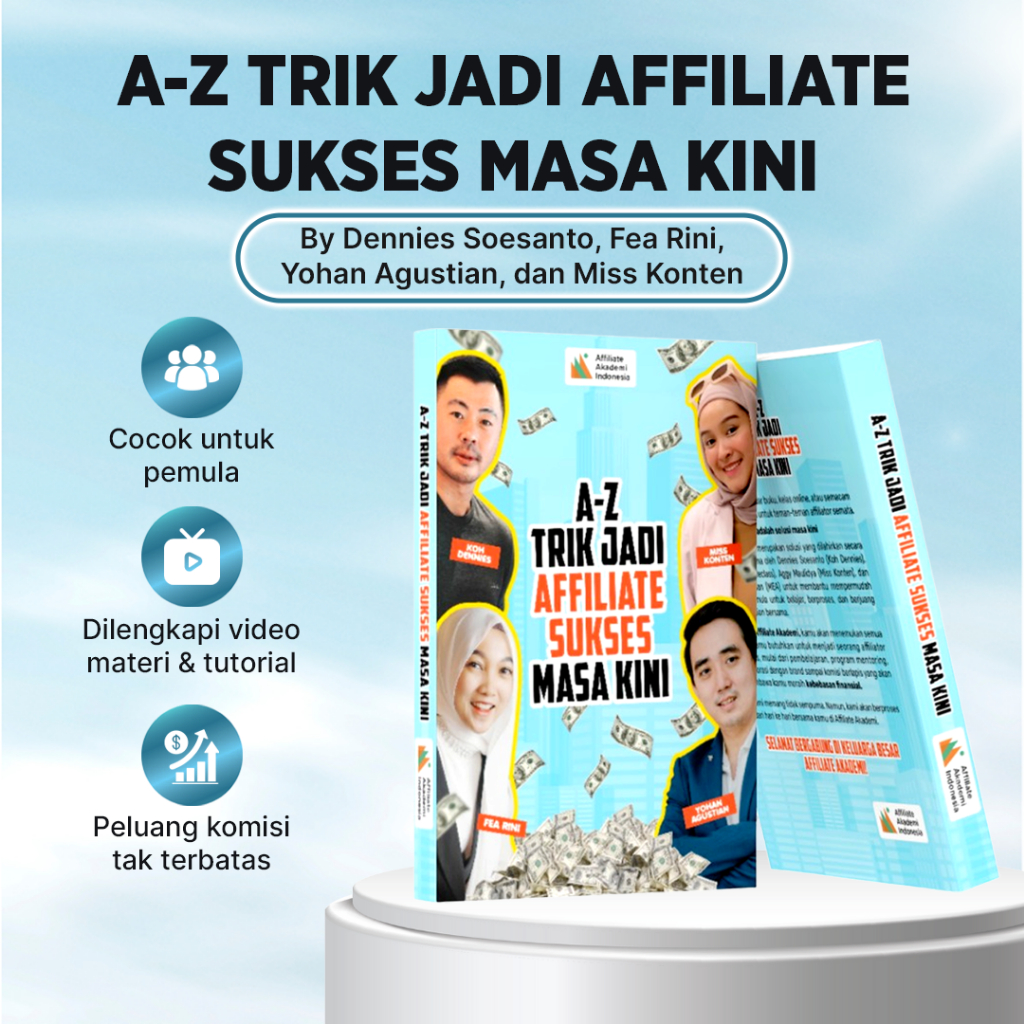 Jual Buku Kelas Affiliate Akademi dan Modul Video A-Z Trik Jadi ...