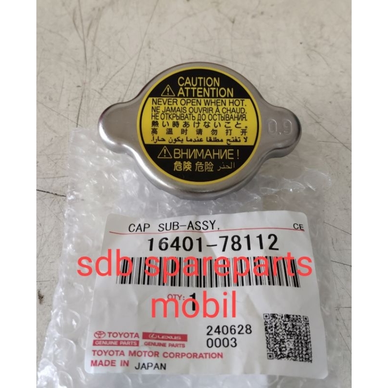 Jual cap tutup radiator water outlet dyna saurus hino dutro 110 125 130 ...