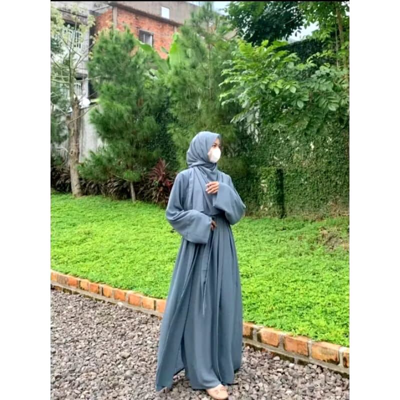 Jual Abaya Turki OUTER INER SET ABAYA SAR'I ABAYA SET OUTER VIRAL ...