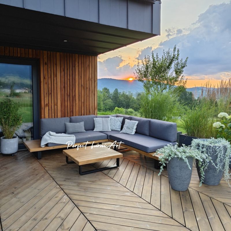 Jual sofa tamu minimalis sofa L sofa teras sofa kaki besi sofa kayu ...