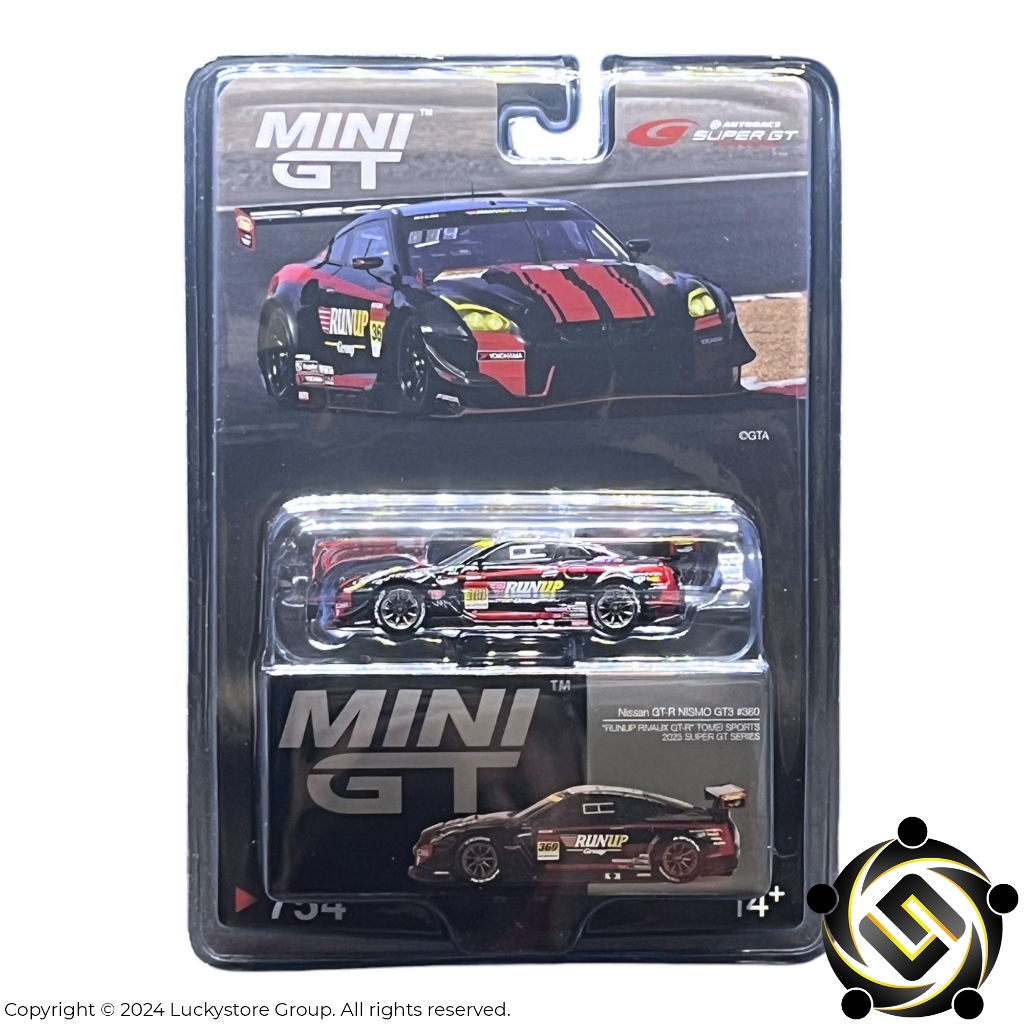 Jual MINI GT MINIGT 754 Nissan GT-R NISMO GT3 #360 "RUNUP RIVAUX GT-R ...