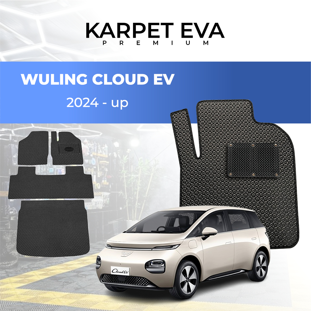 Jual Karpet Mobil Wuling Cloud EV 2024-up Karpet Eva Premium 1 Lapis ...