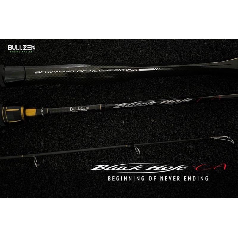 Jual ROD BULLZEN BLACK HOLE BC DAN SPINING ORIGINAL | Shopee Indonesia