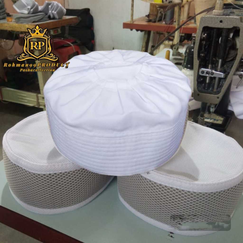 Jual Peci Ijazi Rempel Kopiah Habib Syeh REQUES UKURAN Kopiah Haji Peci ...