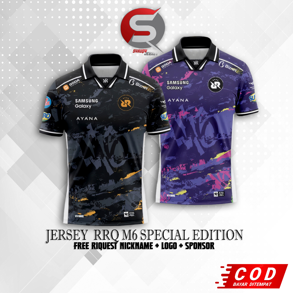 Jual Jersey Kaos Baju RRQ M6 Special Edition Ayanana Samsung Galaxy ...