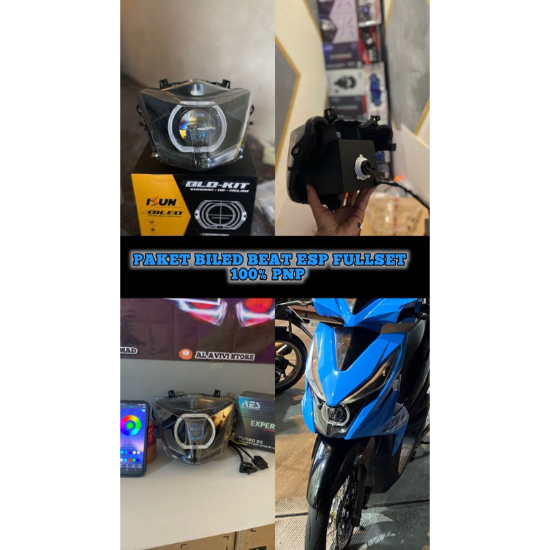 Jual PAKET BILED BEAT ESP TINGGAL COLOK+SAKLAR | Shopee Indonesia