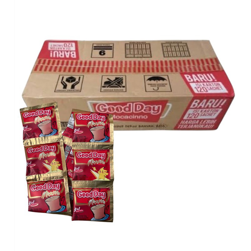 Jual Kopi Good Day Mocacinno 3in1 - 1 Dus ( isi 12 renceng / sachet ...