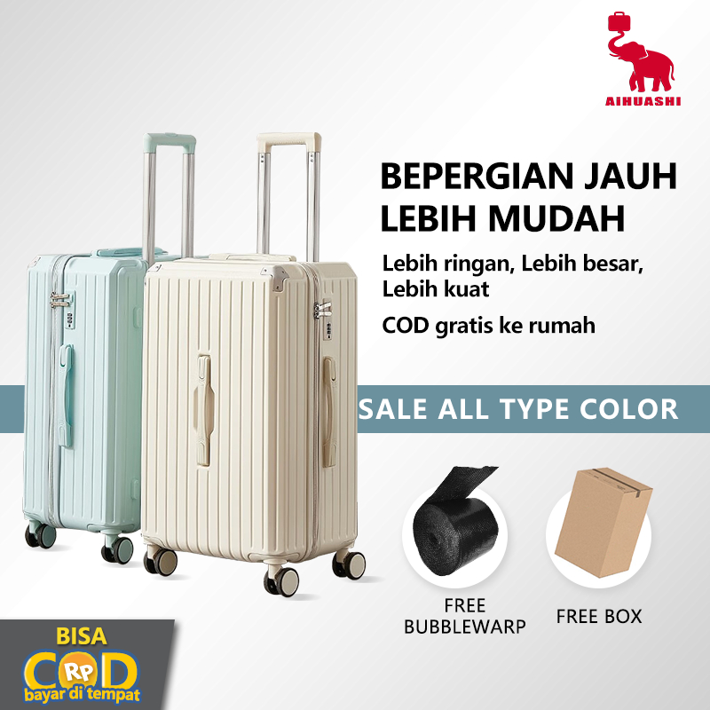 Jual AIHUASHI KOPER ZIPPER 2024 DESAIN BARU Koper A981 Koper 20"22"24 ...