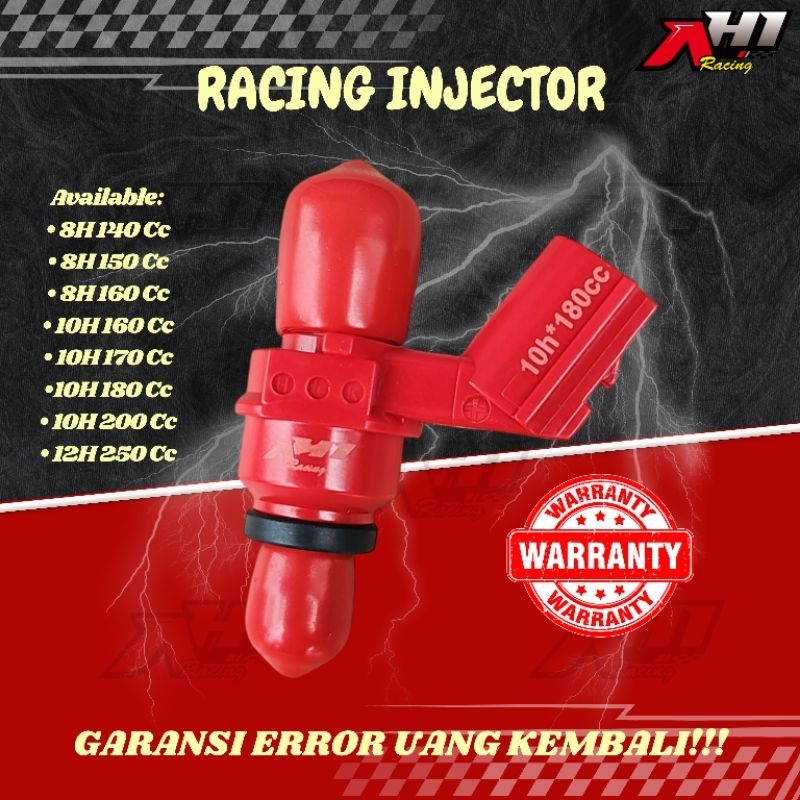 Jual INJECTOR AH1 RACING BEAT VARIO CB150 CBR SONIC SUPRA GTR GENIO ...