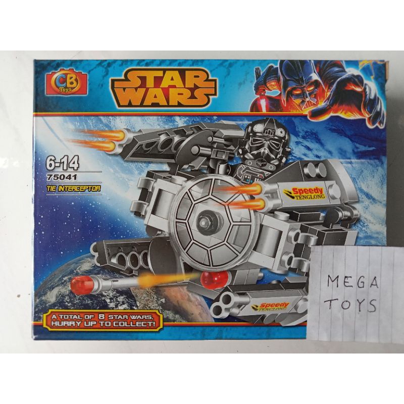 Jual Lego star wars pesawat tempur darth vander lengkap dengan rudal ...