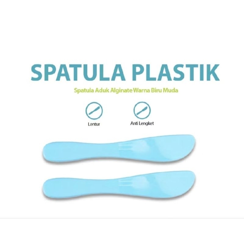 Jual 1 Pcs Dental Lab Spatula Plastik alat aduk alginate (Non Alkes ...