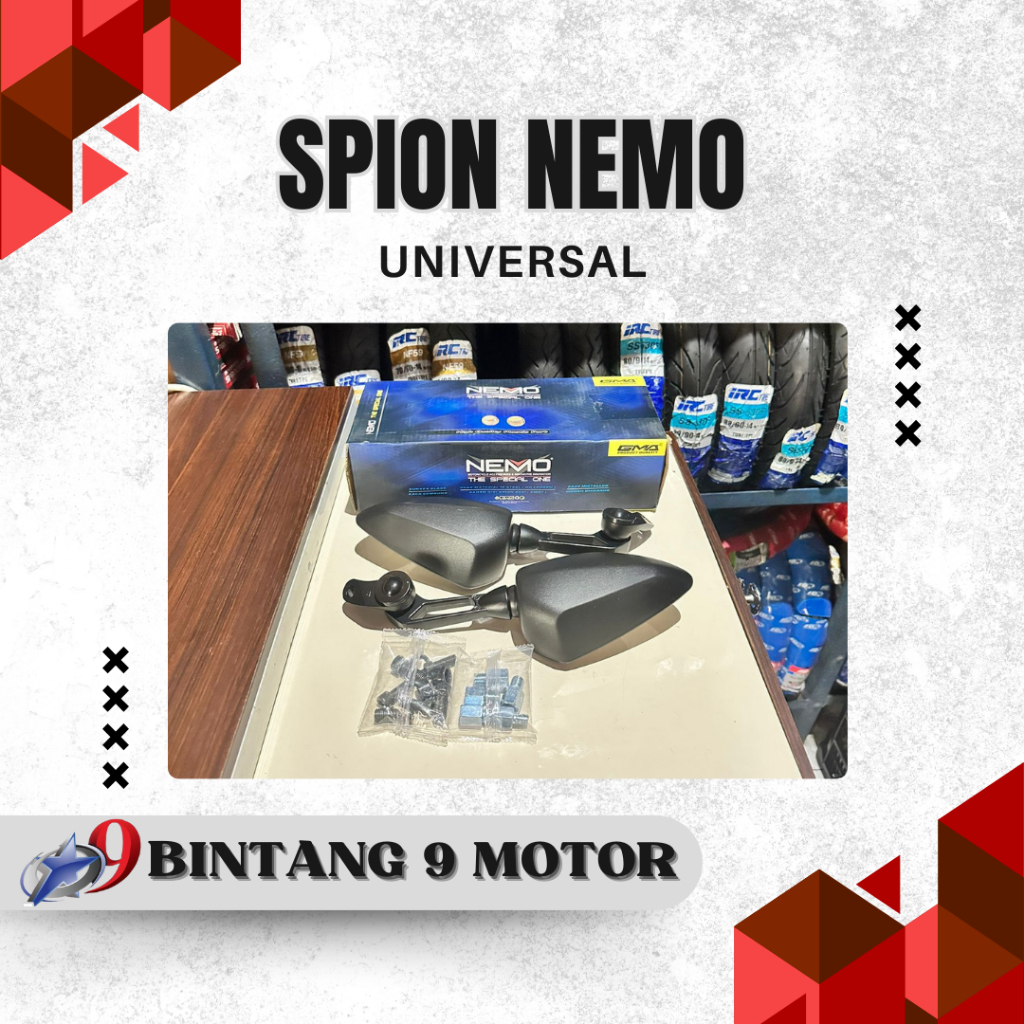Jual SPION NEMO UNIVERSAL MOTOR-BINTANG SEMBILAN MOTOR | Shopee Indonesia